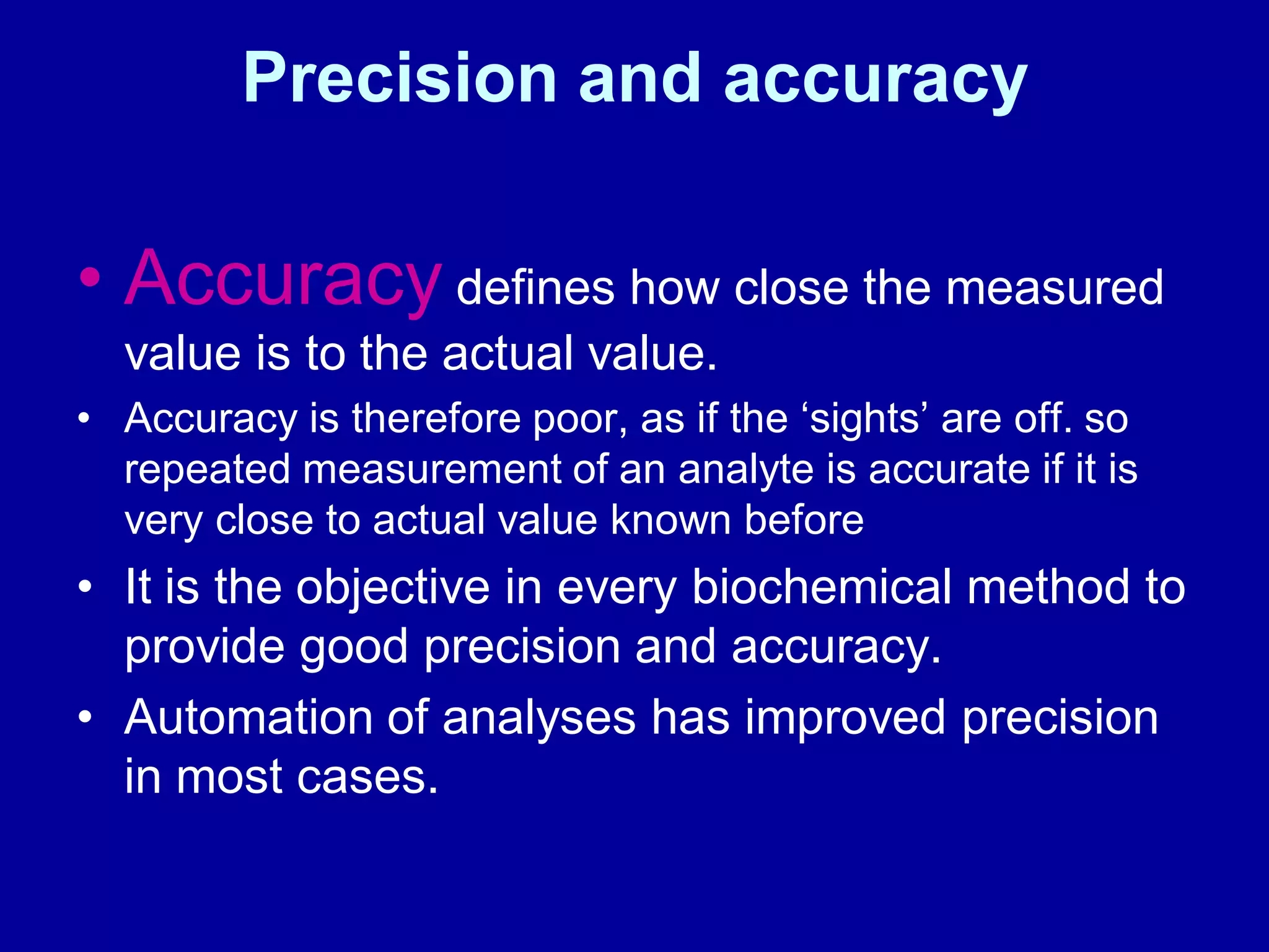 Biochemical tests in clinical medicine lect1 | PDF
