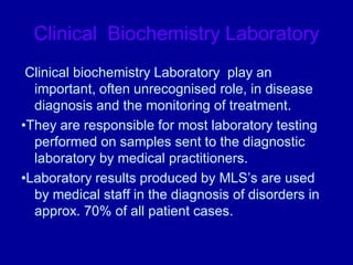 Biochemical tests in clinical medicine lect1 | PDF