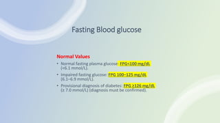 BIOCHEMICAL TESTS OF GLUCOSE IN LAB..pdf