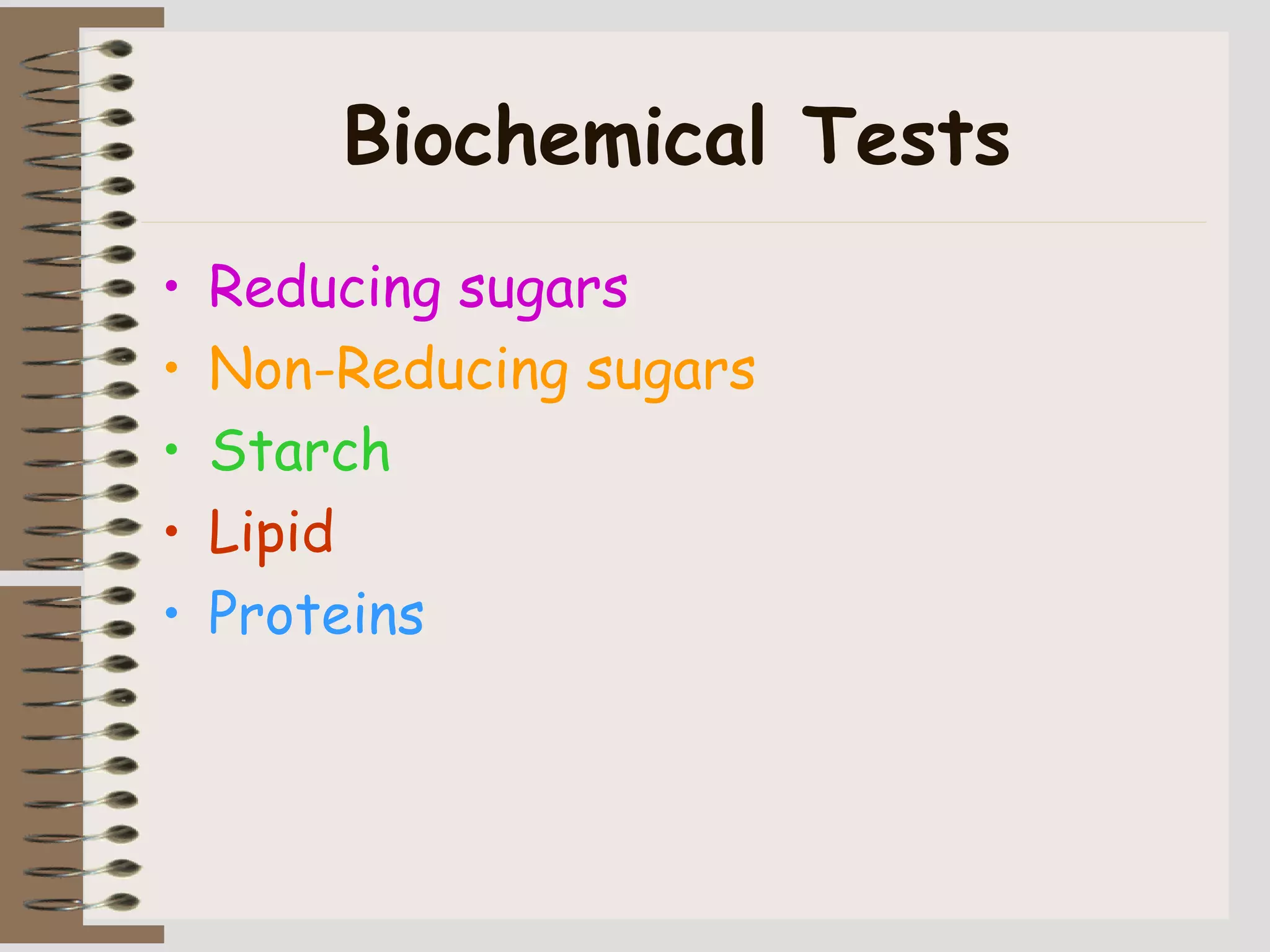 Biochemical tests presentation | PPT