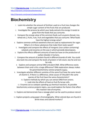 Biochemistry | PDF | Genetics | Science