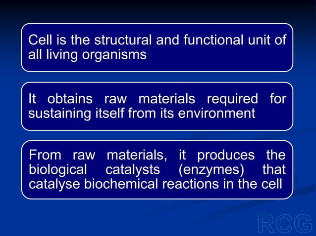 Biochemistry an overview | PPT