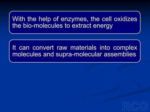 Biochemistry an overview | PPT