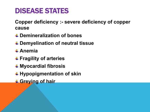 Biochemistry copper | PPTX