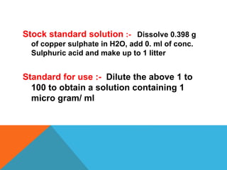 Biochemistry copper | PPTX