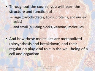 Biochemistry: A Brief History of Biochemsitry | PDF