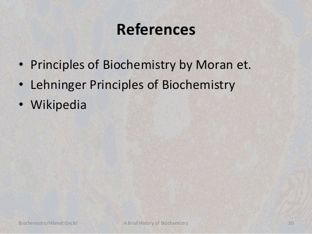 Biochemistry: A Brief History of Biochemsitry | PDF | Biological ...