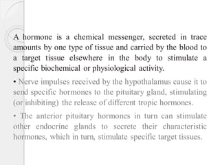 Biochemistry - Hormones anutural substances that act pdf | PDF