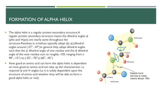 biochemistry-secondary structure of proteins | PDF