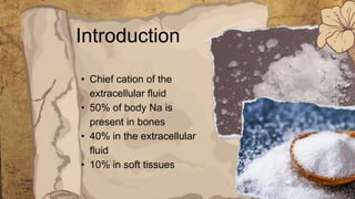 Biochemistry - Sodium Presentation.pptx