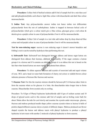 biochemistry_labmannual_D.pharmacy | PDF | Chemistry | Science