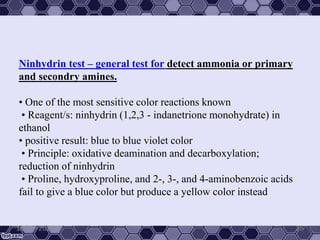 Introduction to protein ,classification, structure, properties ...