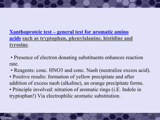 Introduction to protein ,classification, structure, properties ...