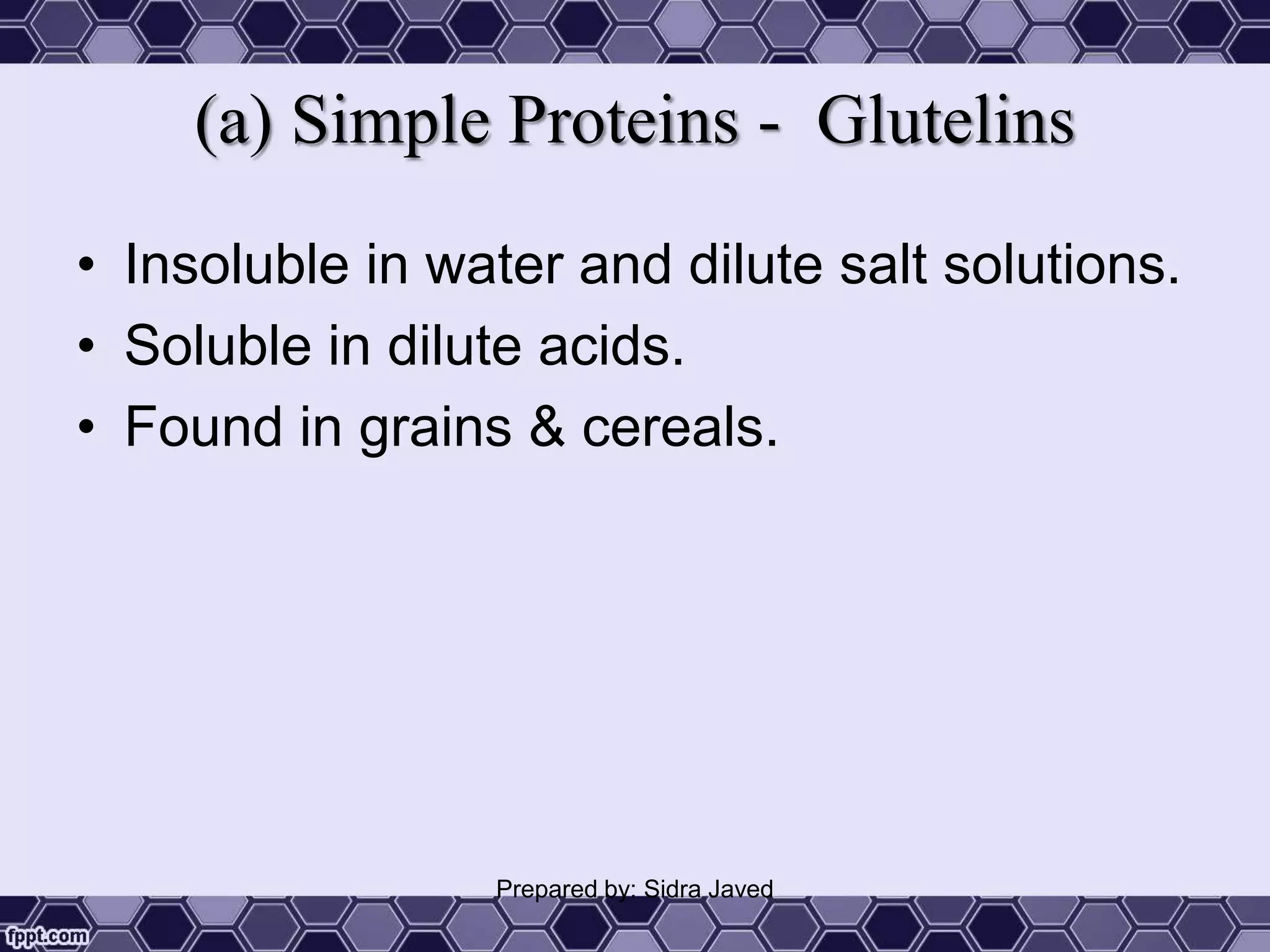 Proteins | PPTX