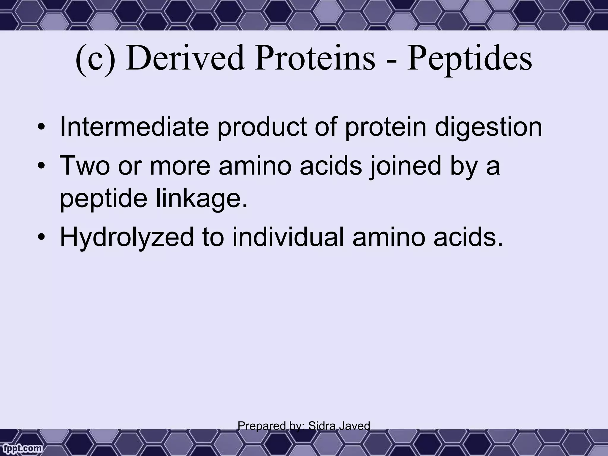 Proteins | PPTX