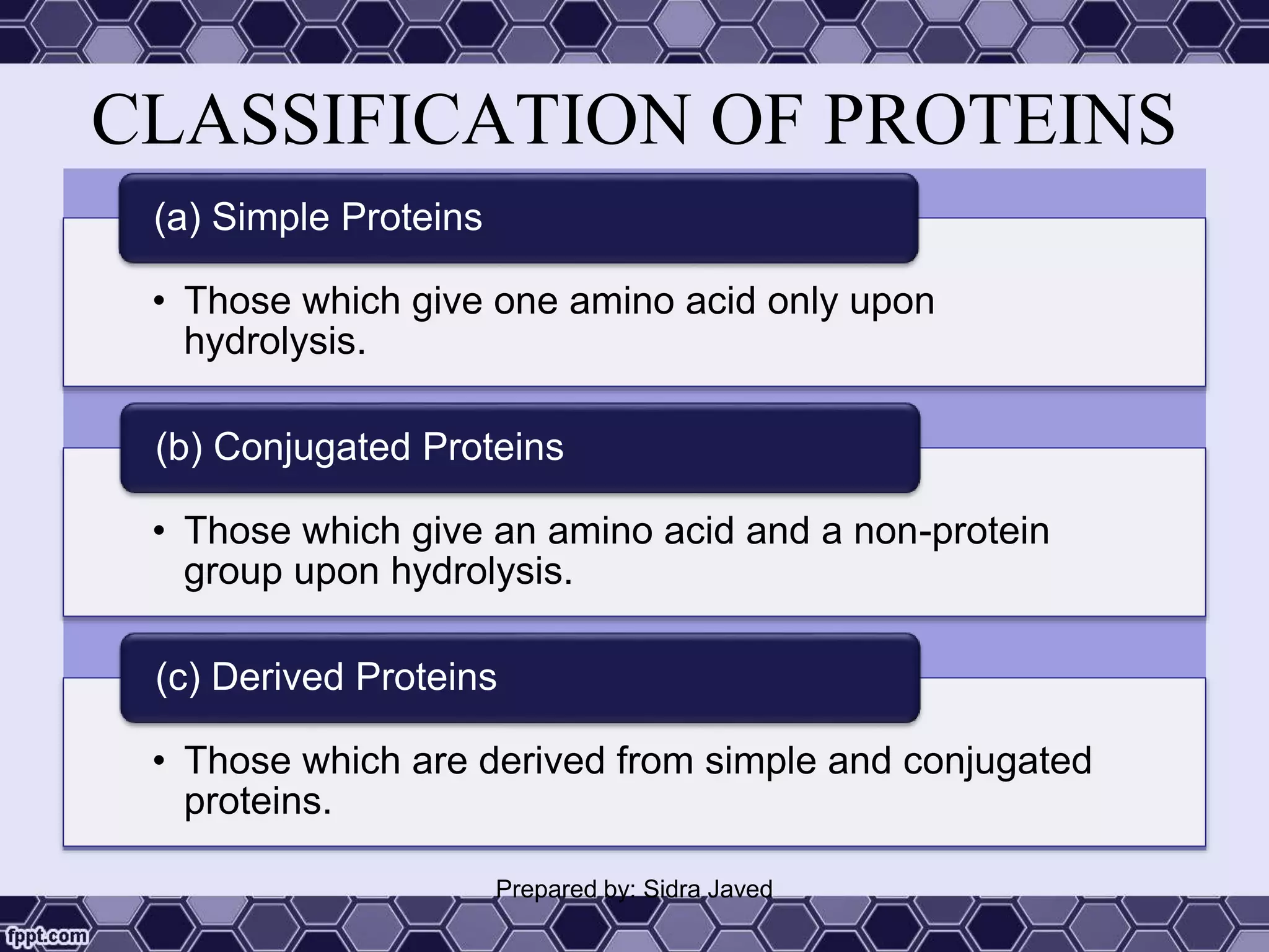 Proteins | PPTX
