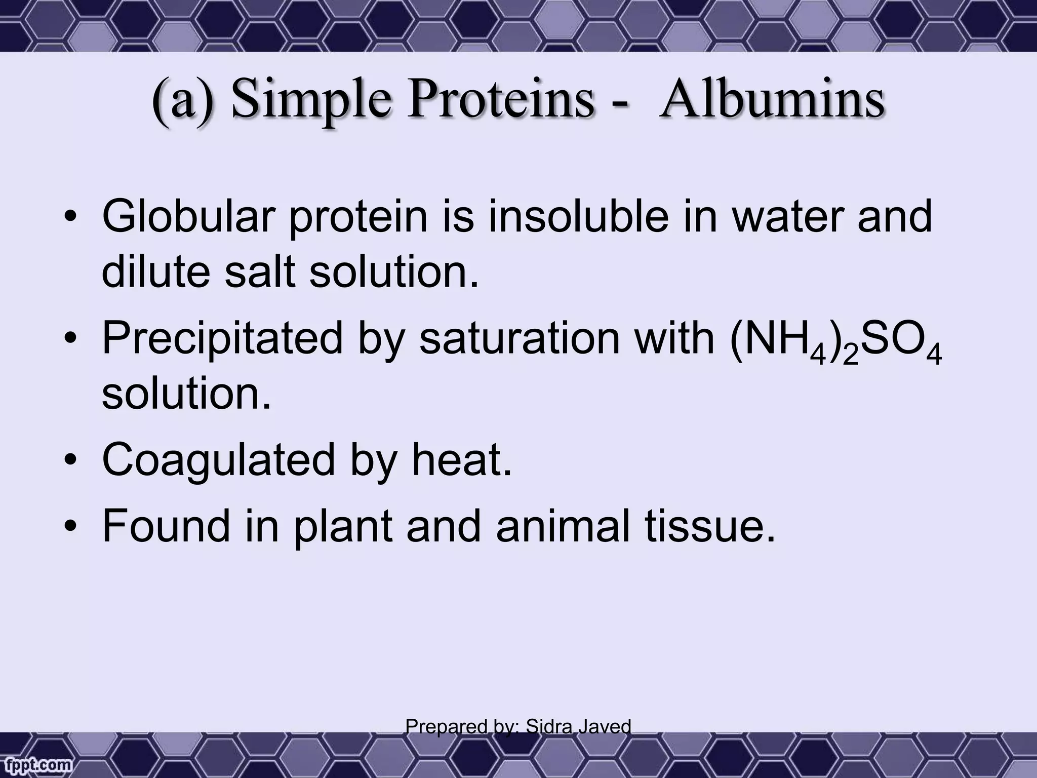 Proteins | PPTX