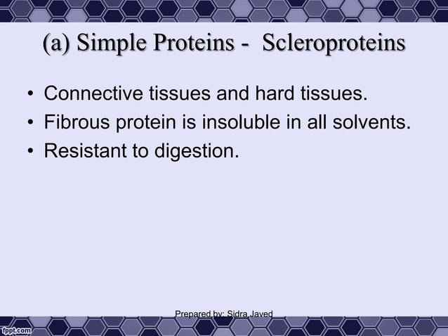 Proteins | PPTX | Biological Sciences | Science