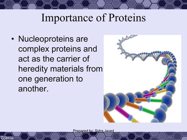 Proteins | PPTX | Biological Sciences | Science