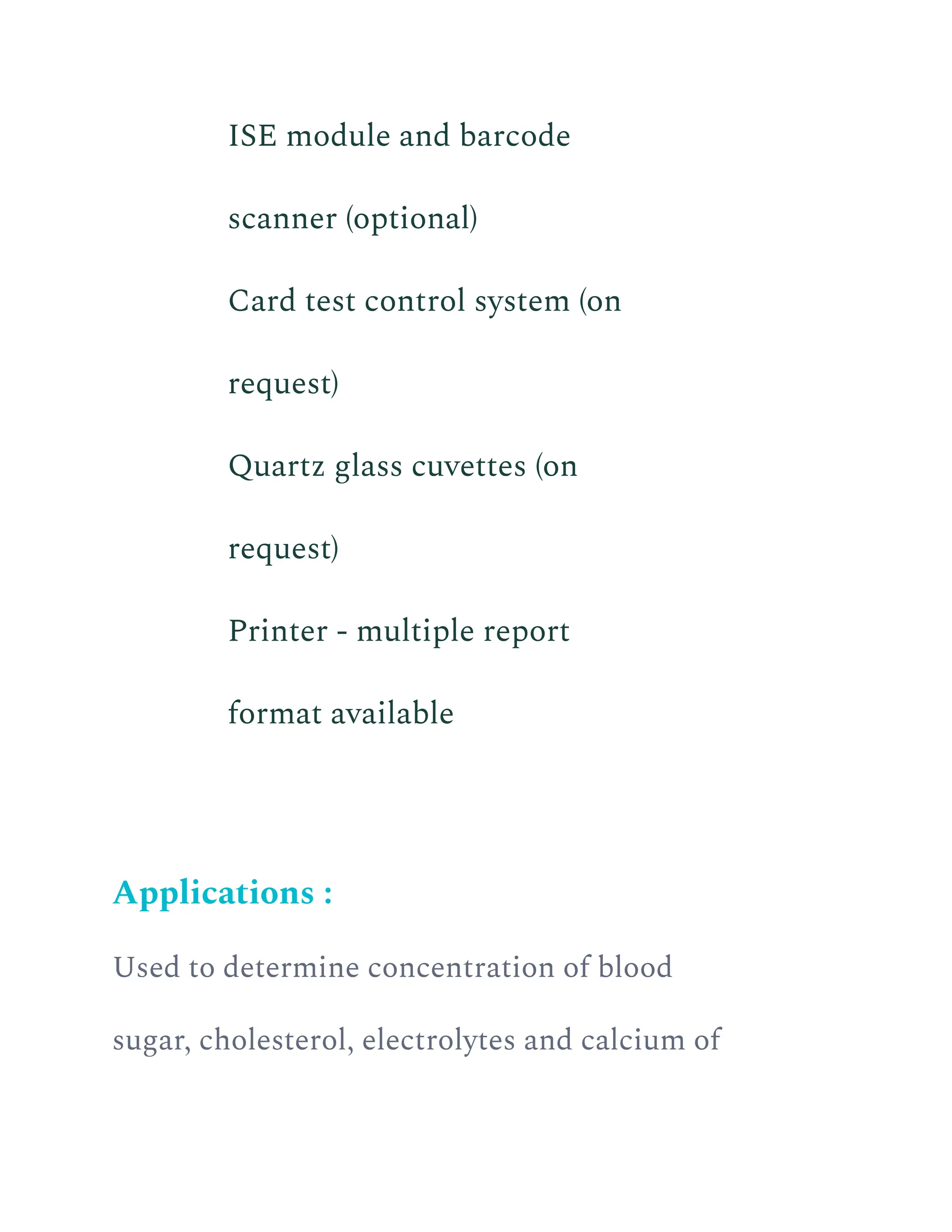 Biochemistry Analyzer | PDF