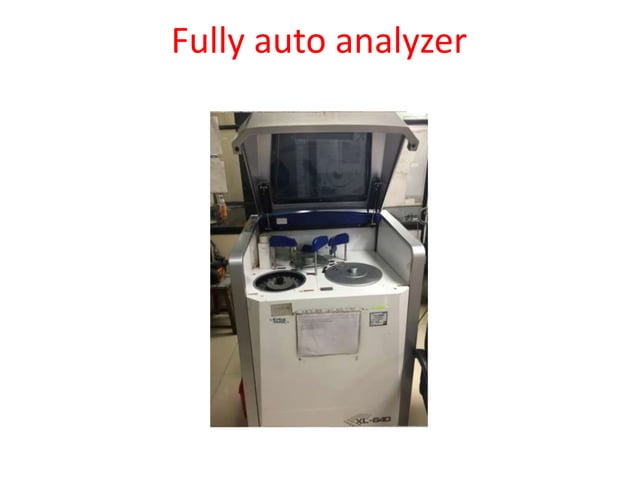 biochemistry_analyzers.pptx | Chemistry | Science