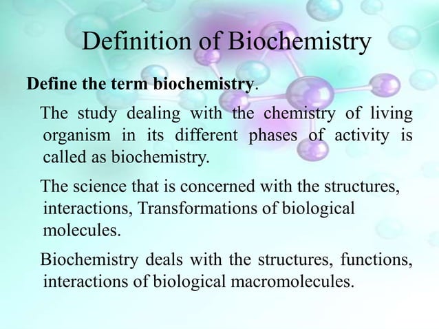 Biochemistry and Clinical Pathology cell | PPT