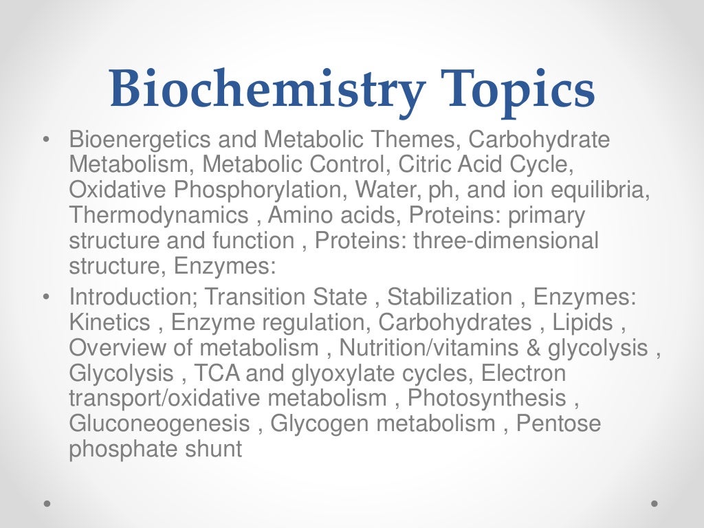 Biochemistry assignment help, biochemistry experts