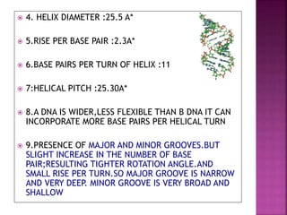 A,B,C,Z DNA | PPTX