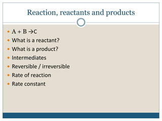 Biochemistry – basic concepts | PPTX