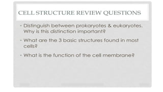 Biochemistry cell (1) | PPTX