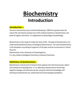 BIOCHEMISTRY INTRODUCTION - UNIT 1 FOR BSC NURSING.pdf