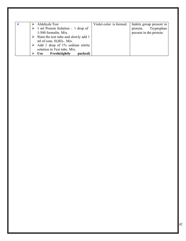 Biochemistry lab manual II semester | PDF