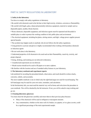BIOCHEMISTRY Lab Manual_Sept_2023 (1)pdf | PDF