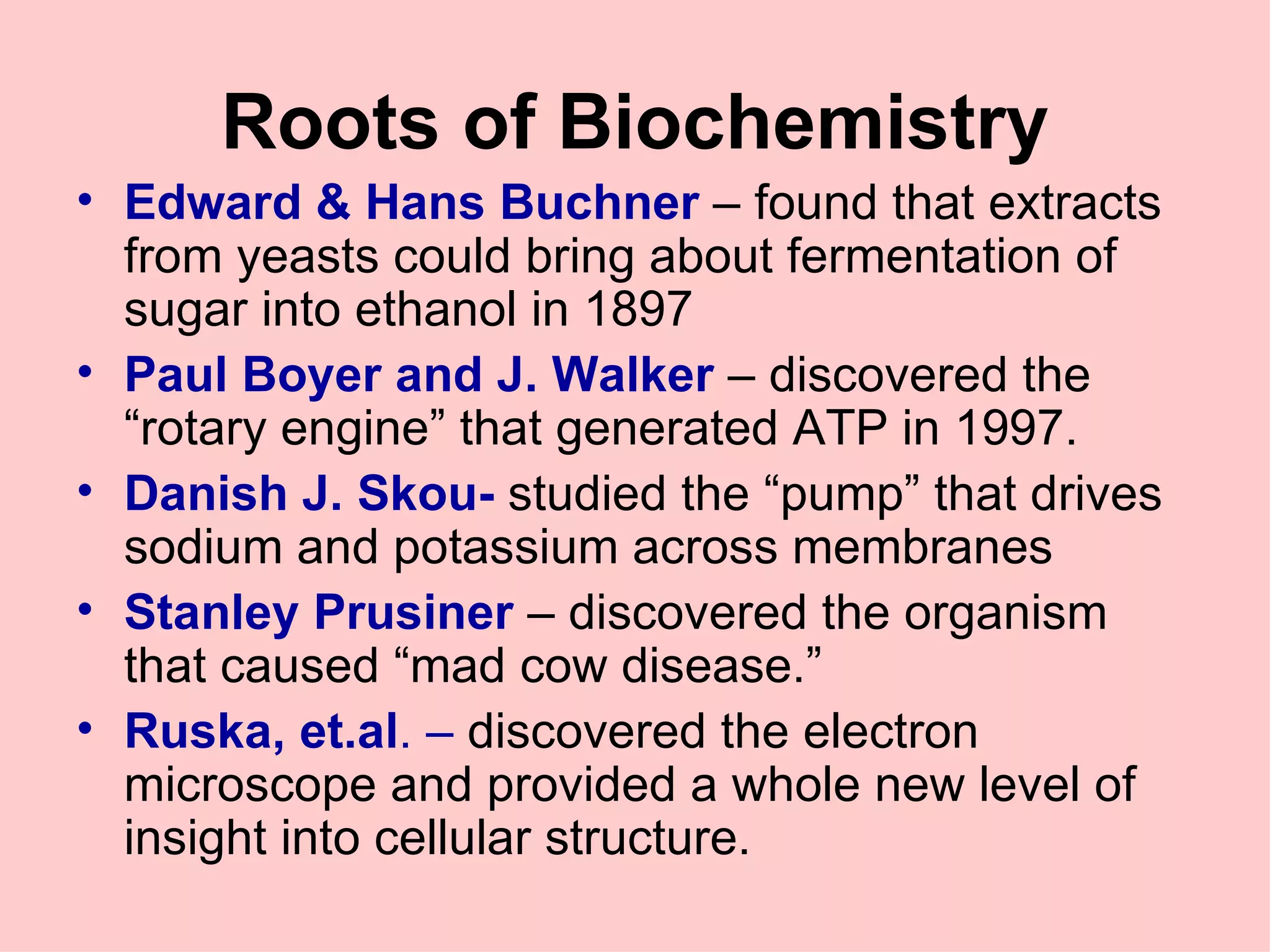Biochemistry lecture 1 | PPT