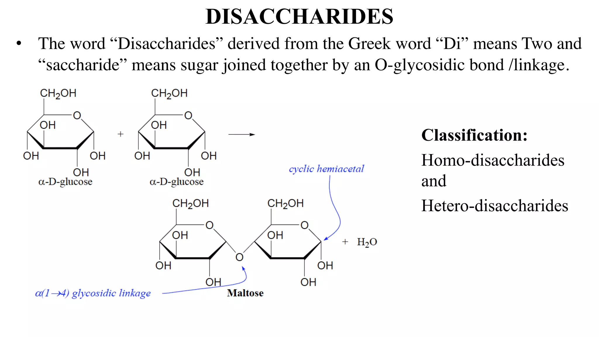 Biochemistry lecture notes carbohydrates | PDF