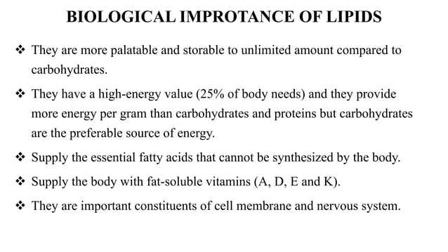 Biochemistry lecture notes lipids | PDF