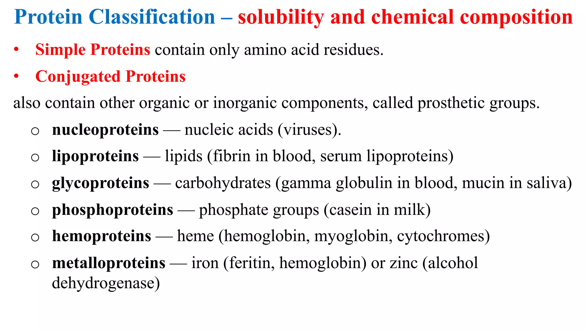 Biochemistry lecture notes proteins | PDF