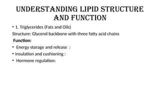 BIOCHEMISTRY LIPIDS1253634738383726262672 | PPTX