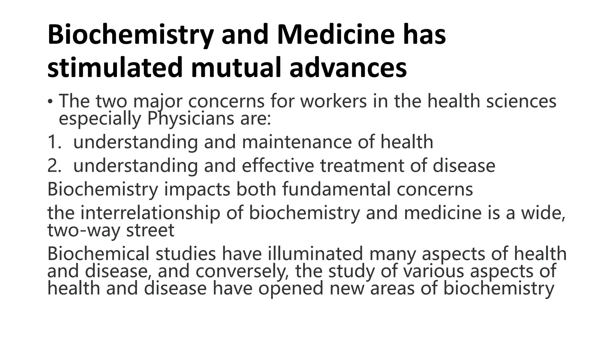 Biochemistry & Medicine Introduction.pptx