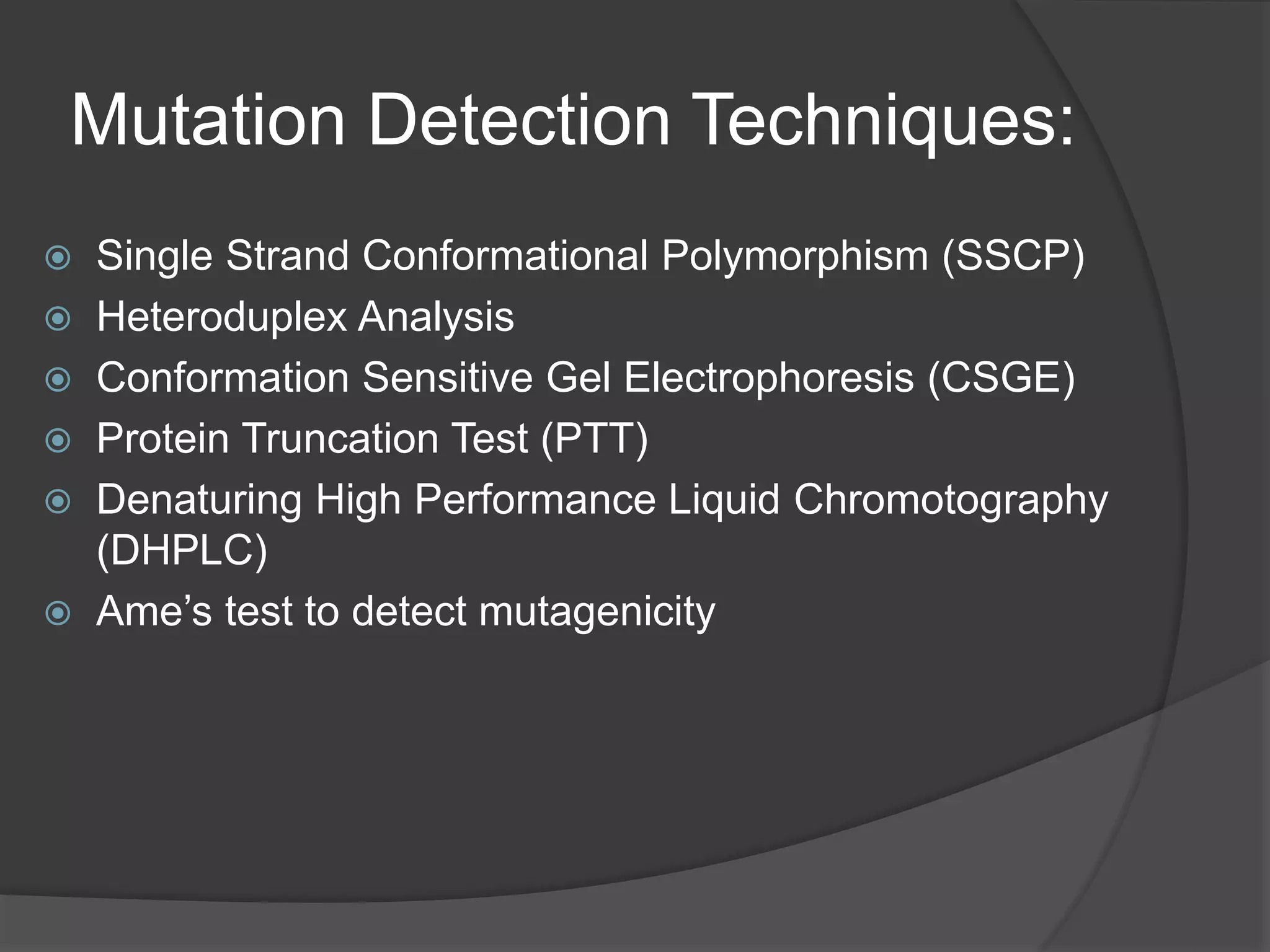 Genetic mutations and types | PPTX | Genetics | Science