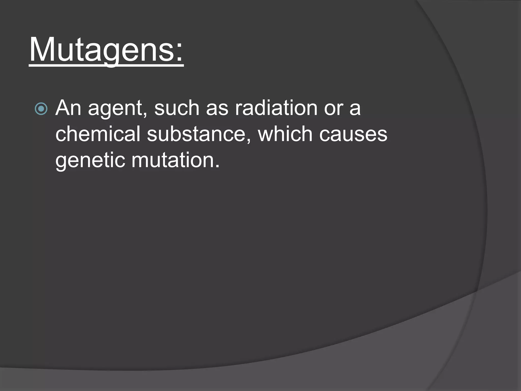 Genetic mutations and types | PPTX