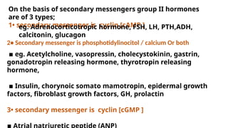 biochemistry Hormone classification byNeha yadav | PPTX