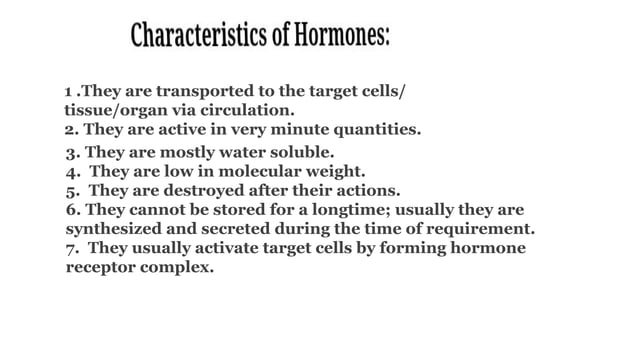 biochemistry Hormone classification byNeha yadav | PPT