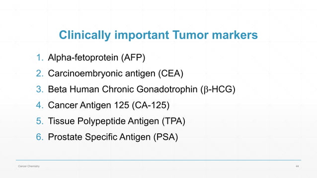 Biochemistry of cancer 101 | PPTX