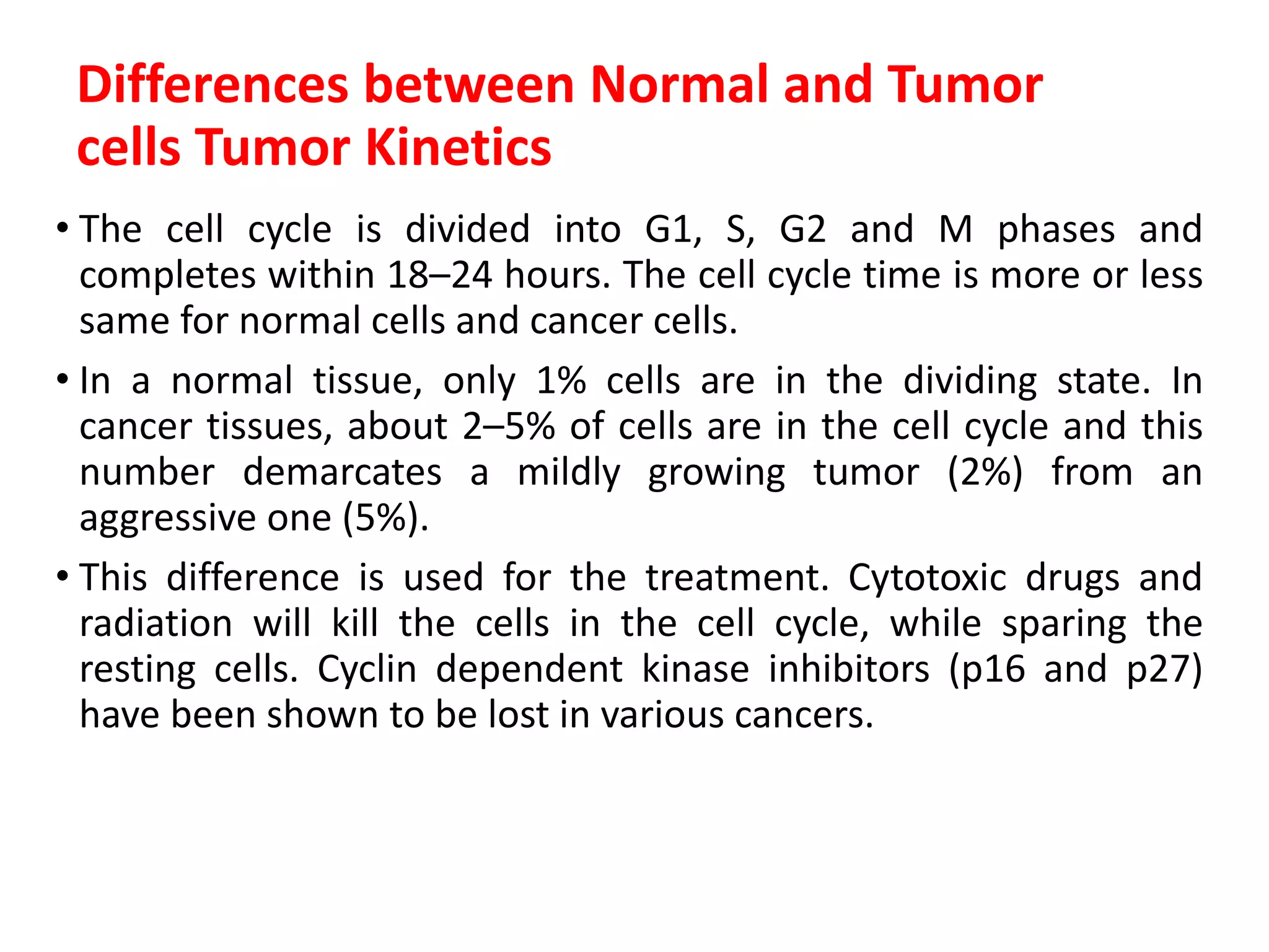 Biochemistry of cancer | PDF