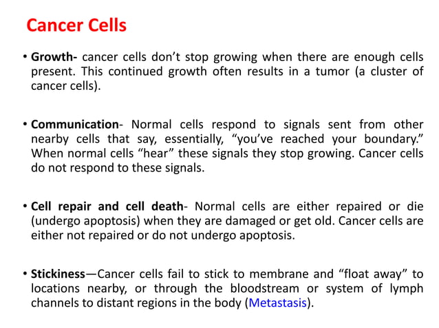 Biochemistry of cancer | PDF | Cancer | Diseases and Conditions
