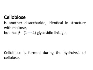 Biochemistry of Carbohydrates. Classification and Significance of ...