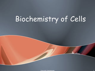 Biochemistry Of Cellsppt | PPT