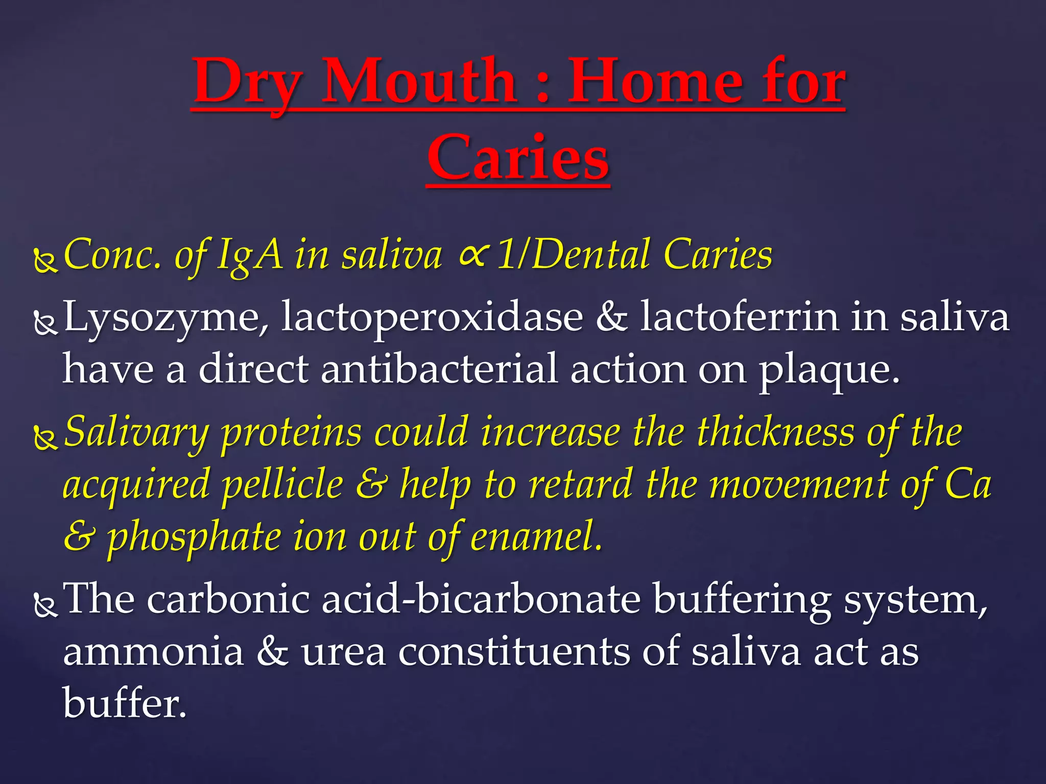 Biochemistry of dental caries | PPTX