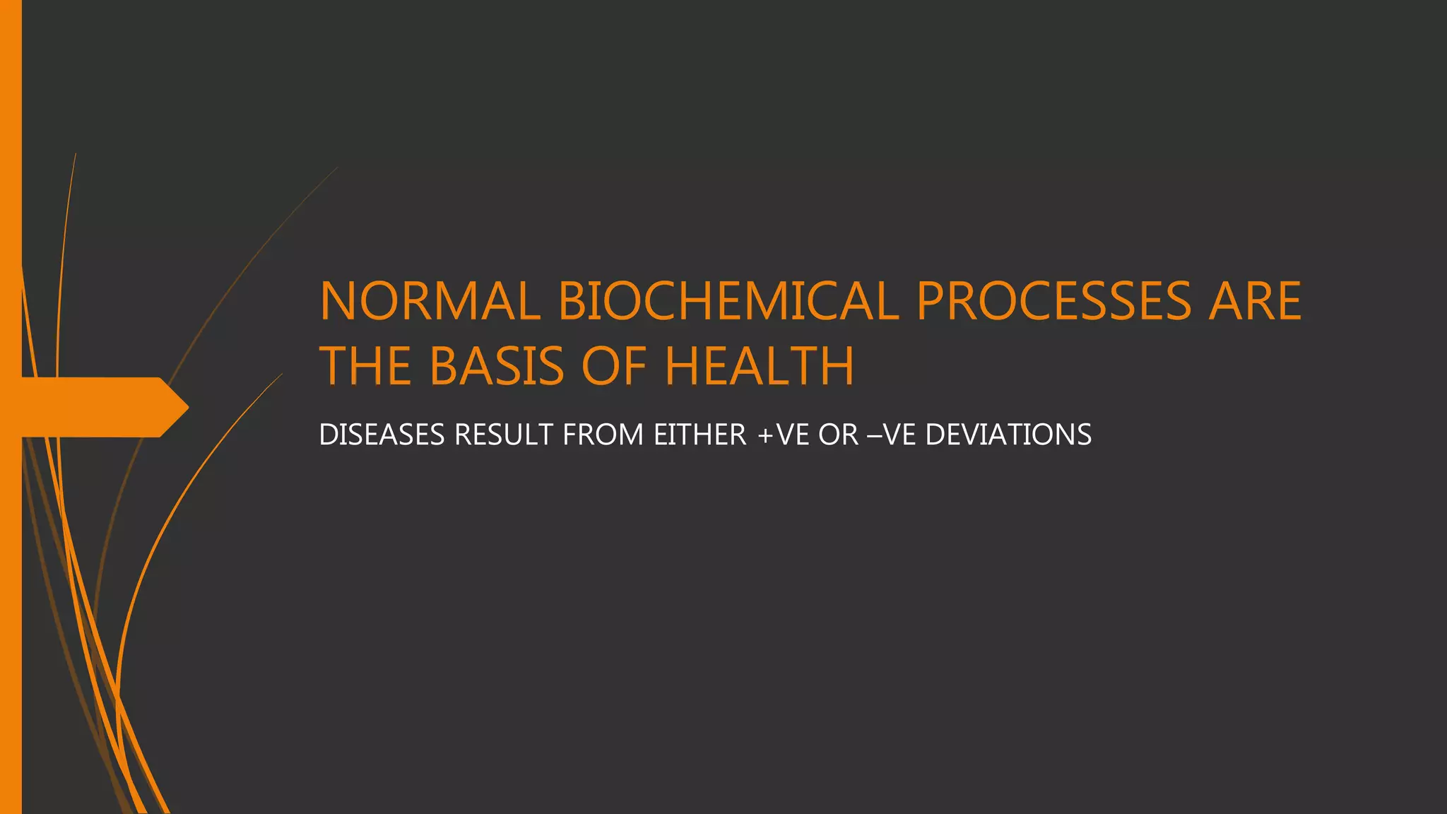 Biochemistry Of Disease | PPTX